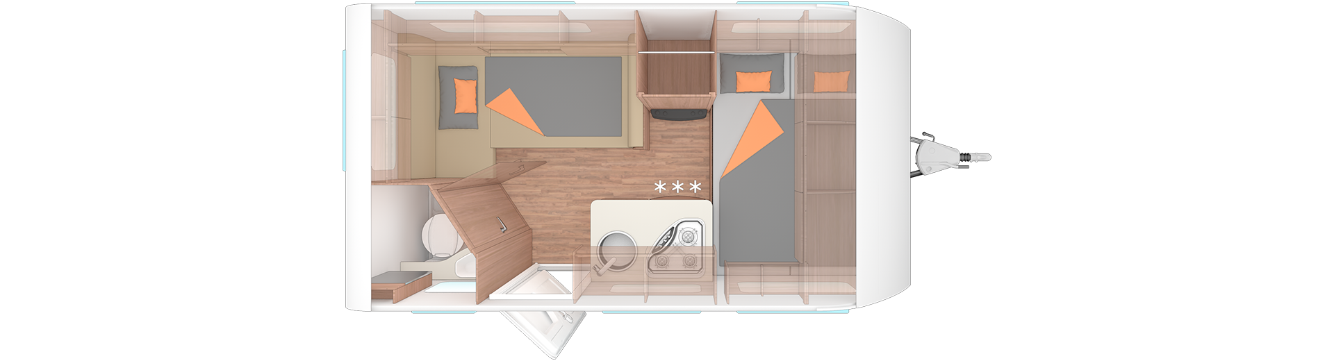 Weinsberg CaraOne 390 QD - Caravan-Vergleich.de
